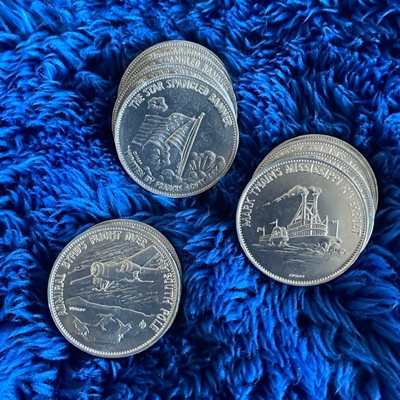 Franklin Mint, Shell | Art | Shells Famous Facts And Figures Tokens ...